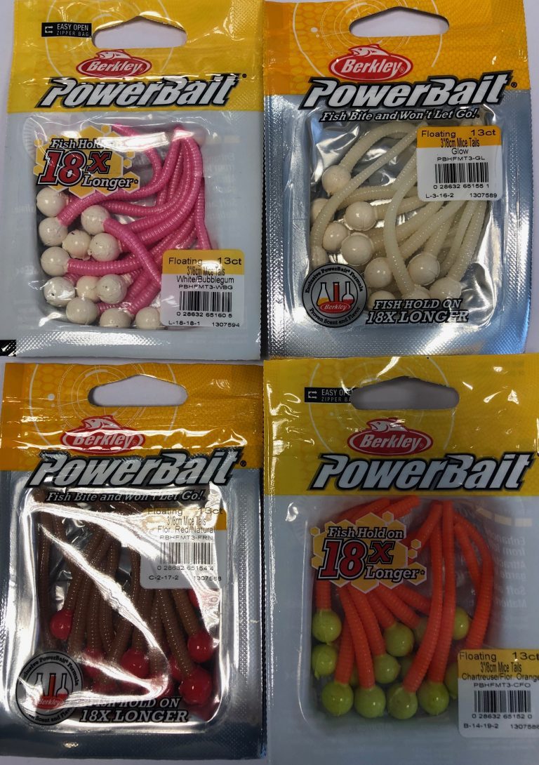 Berkley PowerBait 3 “Floating Mice Tails - Vos Hengelsport Almelo