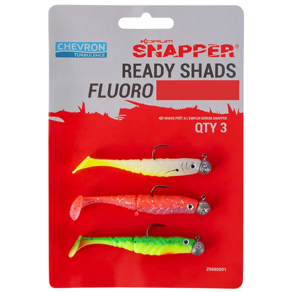 Korum Snapper Ready Shads 5g 7,5cm - Vos Hengelsport Almelo